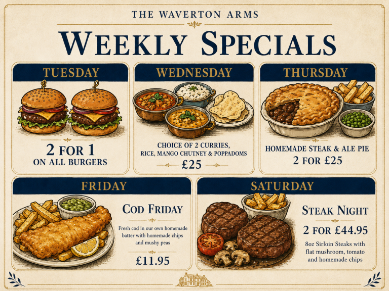 The Waverton Arms | Friendly Village Pub & Restaurant near Chester